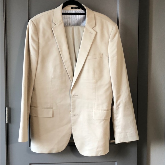 Express | Suits & Blazers | Express Tan Suit | Poshmark